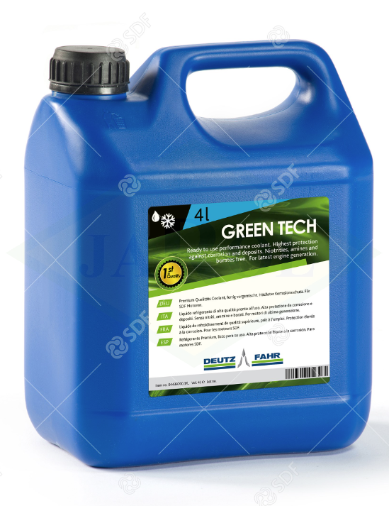 Płyn chłodniczy DF Green Tech COOLANT (4L) | Płyn chłodniczy DF Green ...